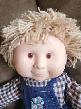 Blue Box | Toys | Vintage 8s Blue Box Boy Doll Sandy Hair Brown Eyes ...
